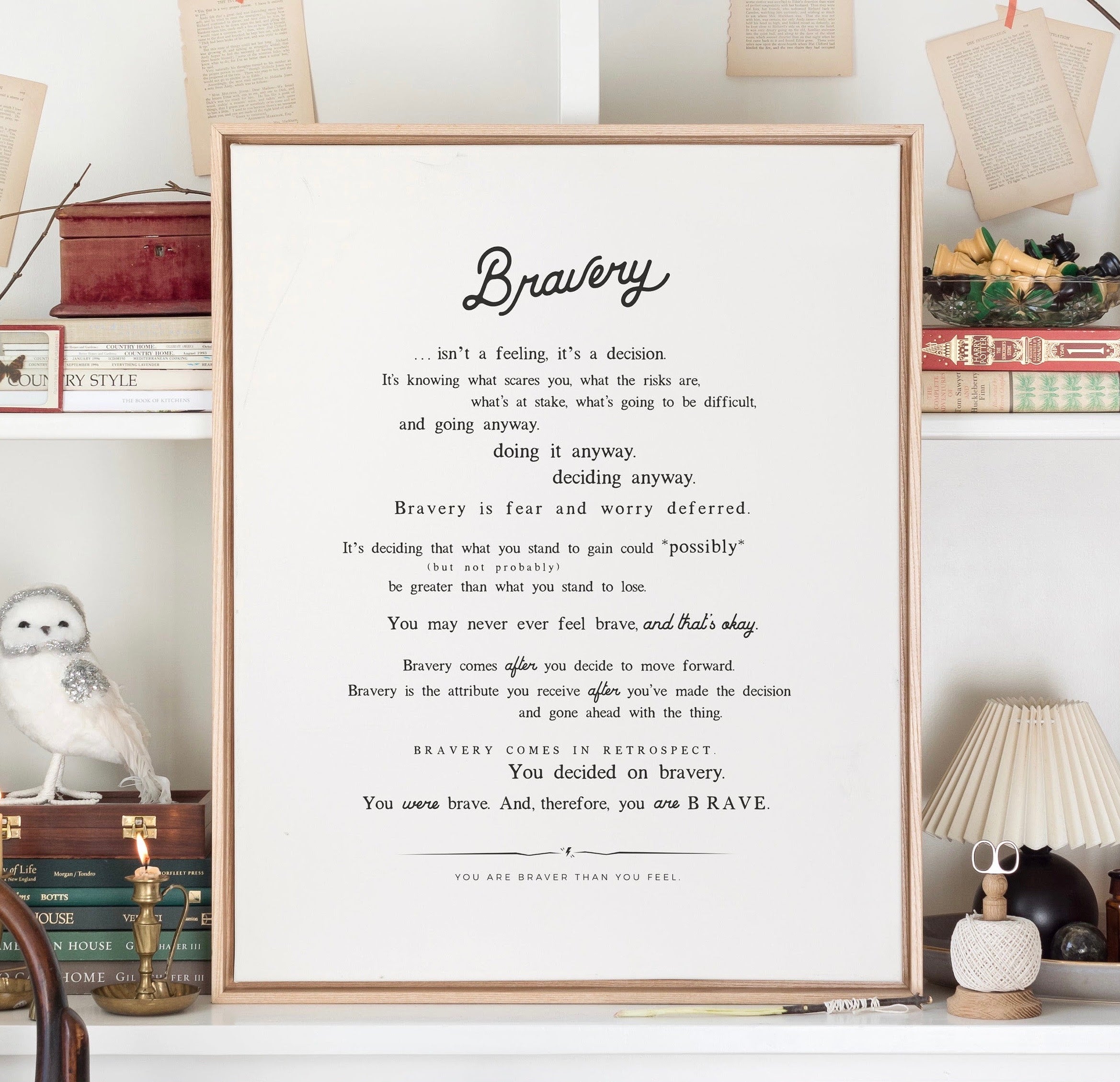 Worthy + Brave: The New Manifestos – Lindsay Letters®