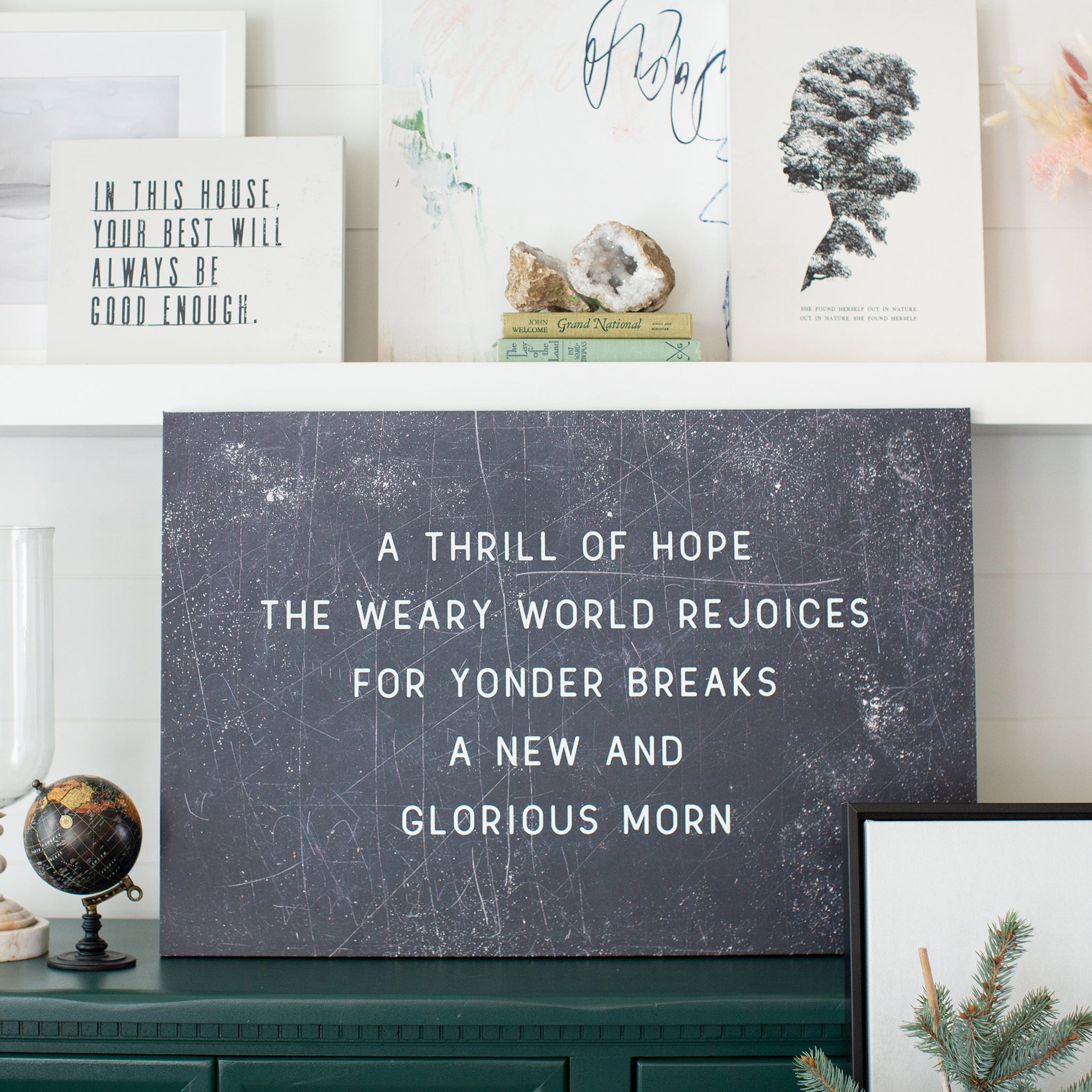 Thrill of Hope Canvas Wall Art