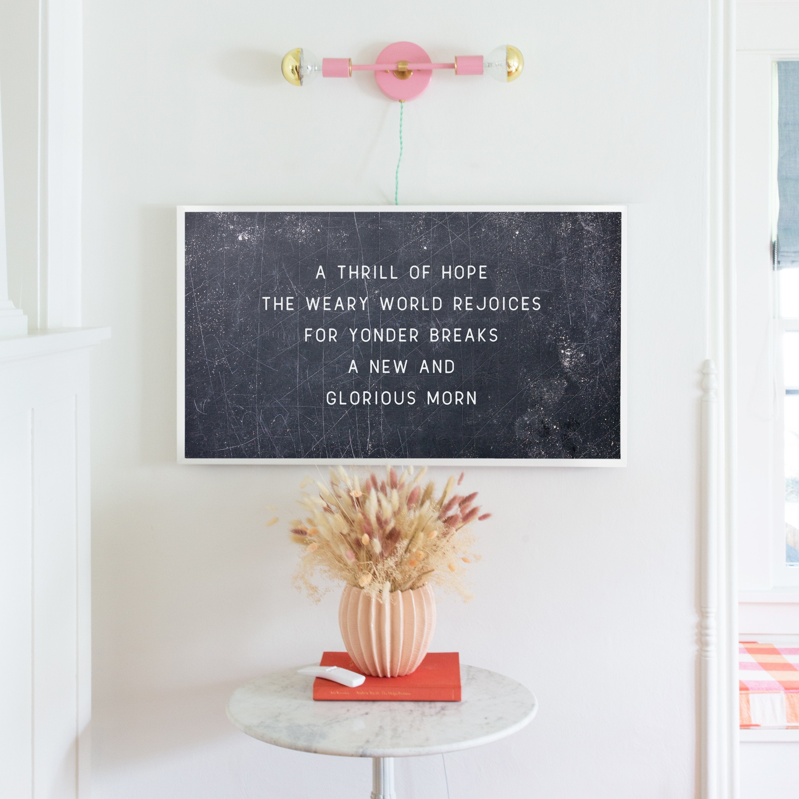 A Thrill Of Hope for Frame TV – Lindsay Letters®